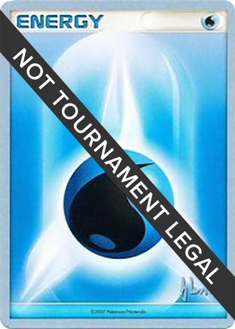 Water Energy - 2007 (Dylan Lefavour) - World Championship Decks - Pokemon