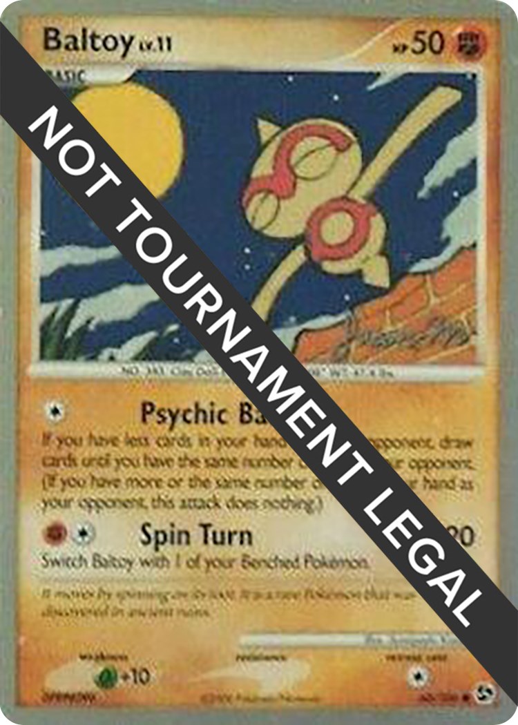 Baltoy - 2009 (Jason Martinez) - World Championship Decks - Pokemon