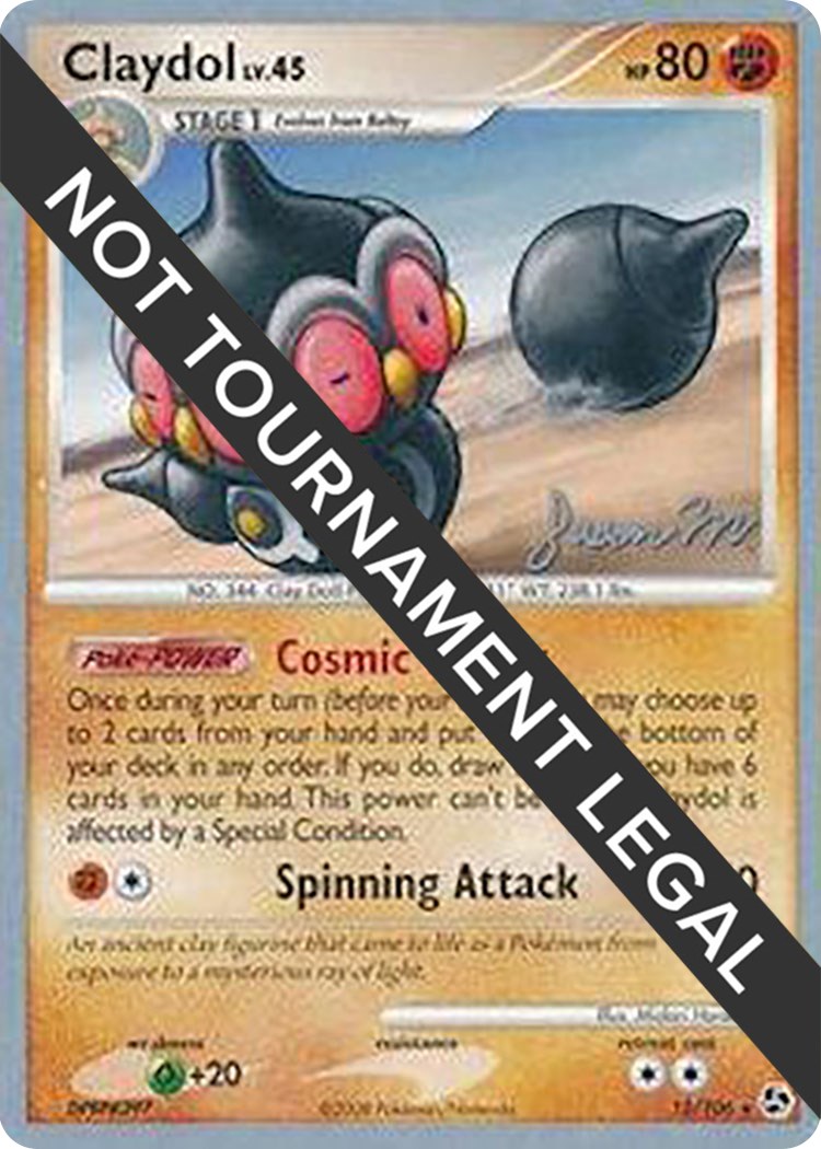 Claydol - 2009 (Jason Martinez) - World Championship Decks - Pokemon