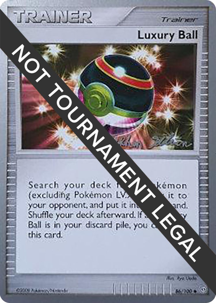 Luxury Ball - 2009 (Stephen Silvestro) - World Championship Decks - Pokemon