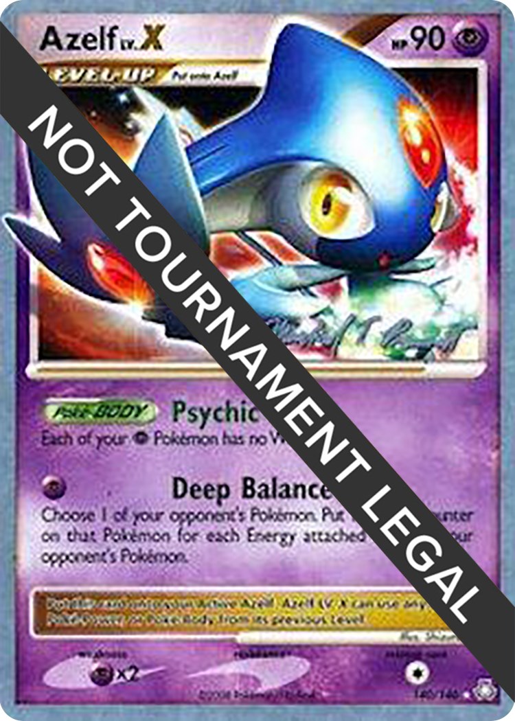 Azelf LV.X - 2010 (Michael Pramawat) - World Championship Decks - Pokemon
