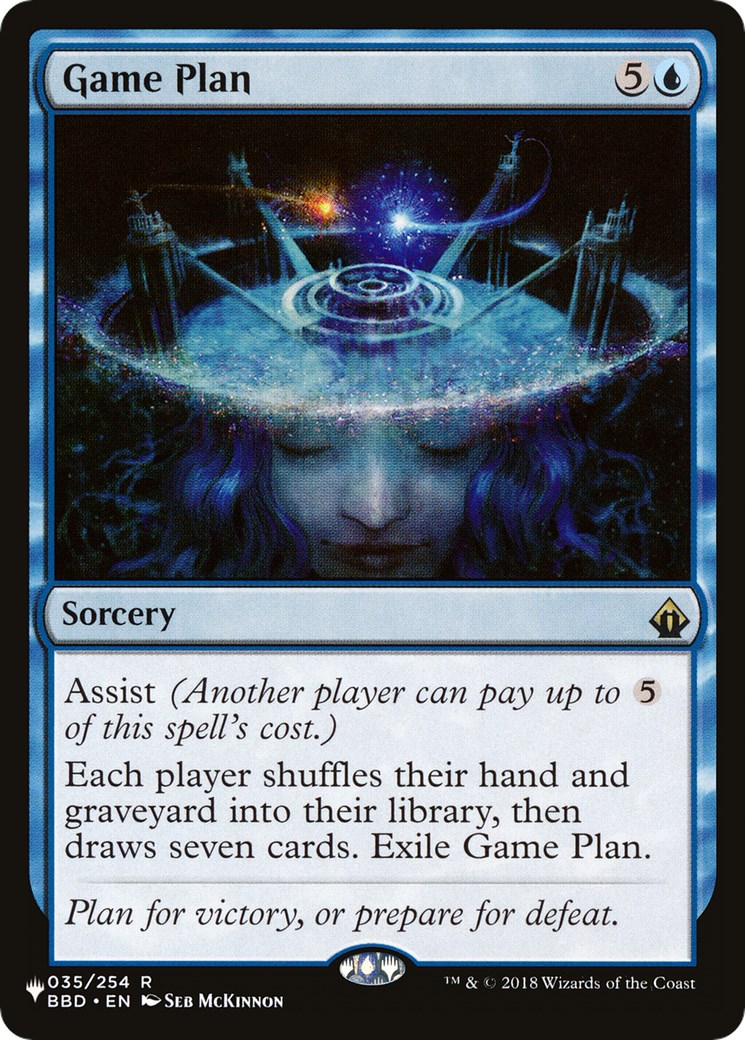 Game Plan - The List Reprints - Magic: The Gathering
