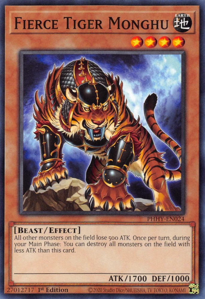 Fierce Tiger Monghu - Photon Hypernova - YuGiOh