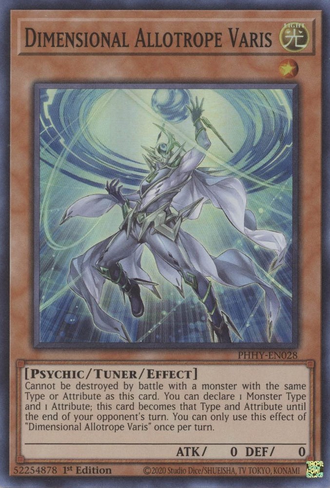 Dimensional Allotrope Varis - Photon Hypernova - YuGiOh