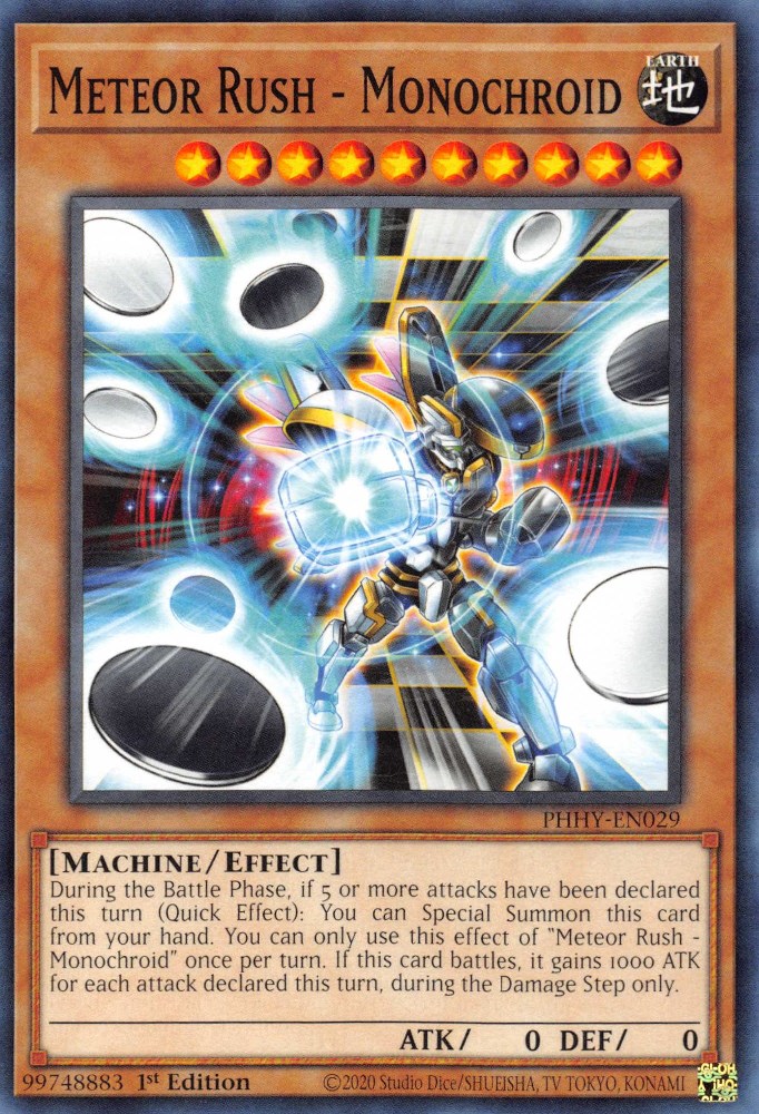 Meteor Rush - Monochroid - Photon Hypernova - YuGiOh