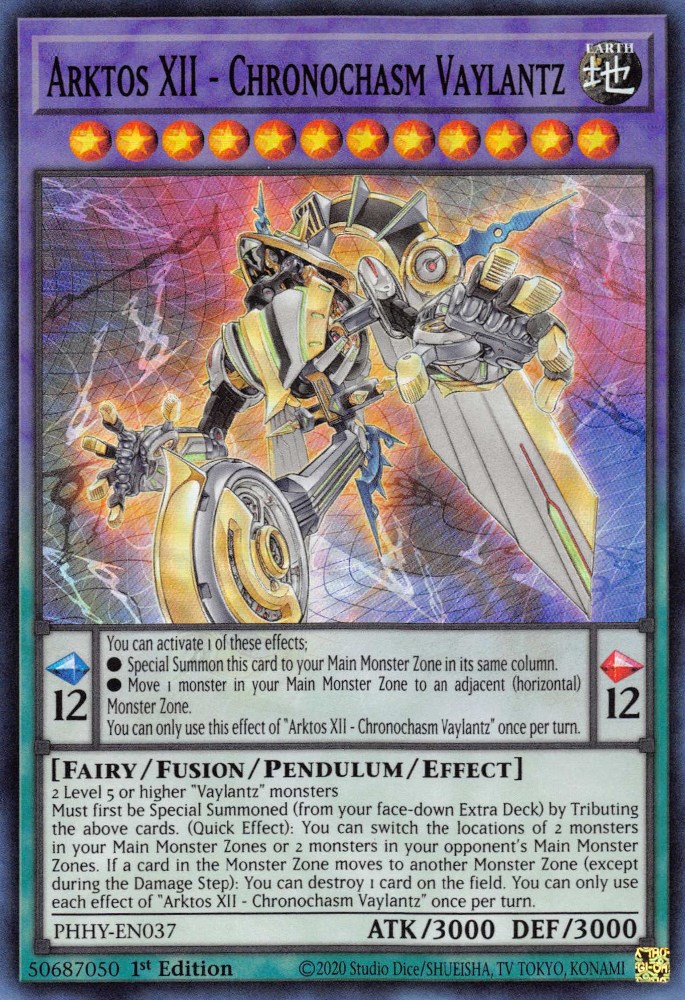 Arktos XII - Chronochasm Vaylantz - Photon Hypernova - YuGiOh