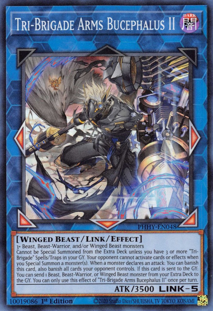 Tri-Brigade Arms Bucephalus II - Photon Hypernova - YuGiOh