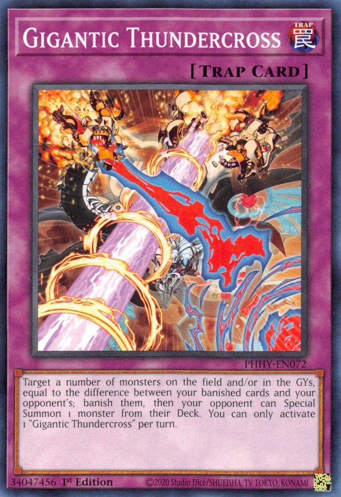 Gigantic Thundercross - Photon Hypernova - YuGiOh