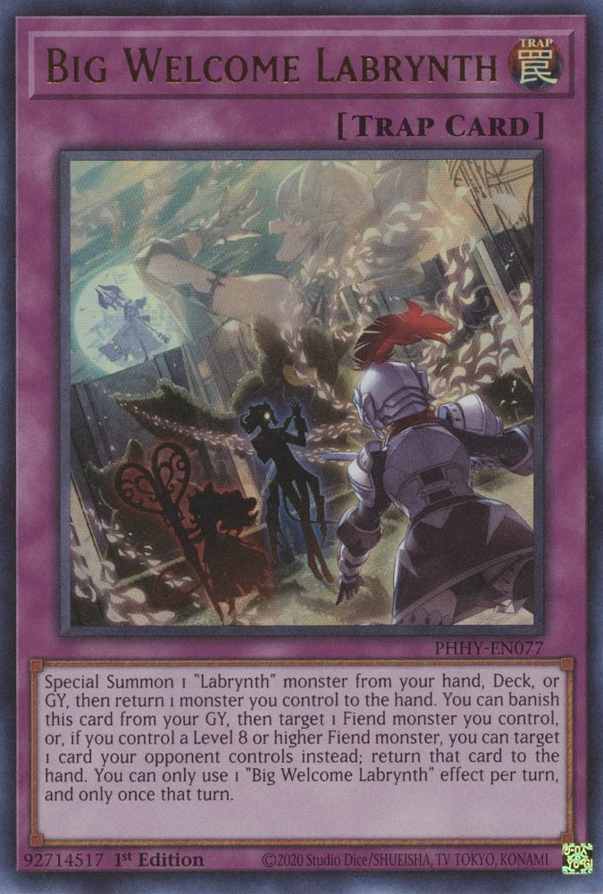 Big Welcome Labrynth - Photon Hypernova - YuGiOh