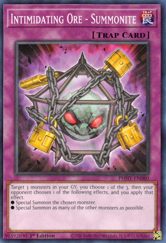 Intimidating Ore - Summonite - Photon Hypernova - YuGiOh