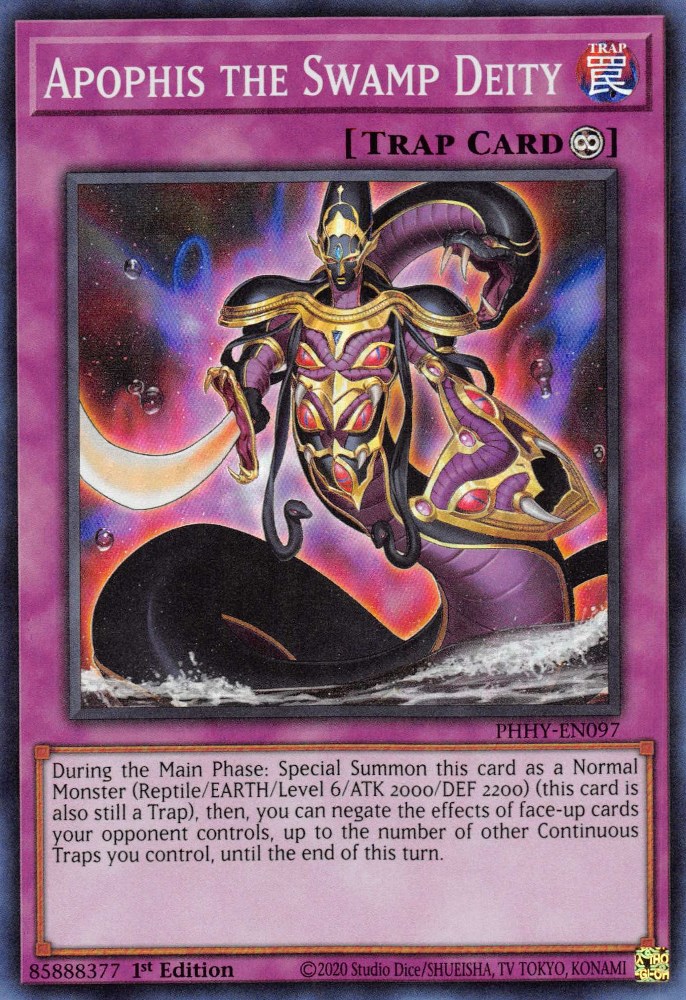 Apophis the Swamp Deity - Photon Hypernova - YuGiOh