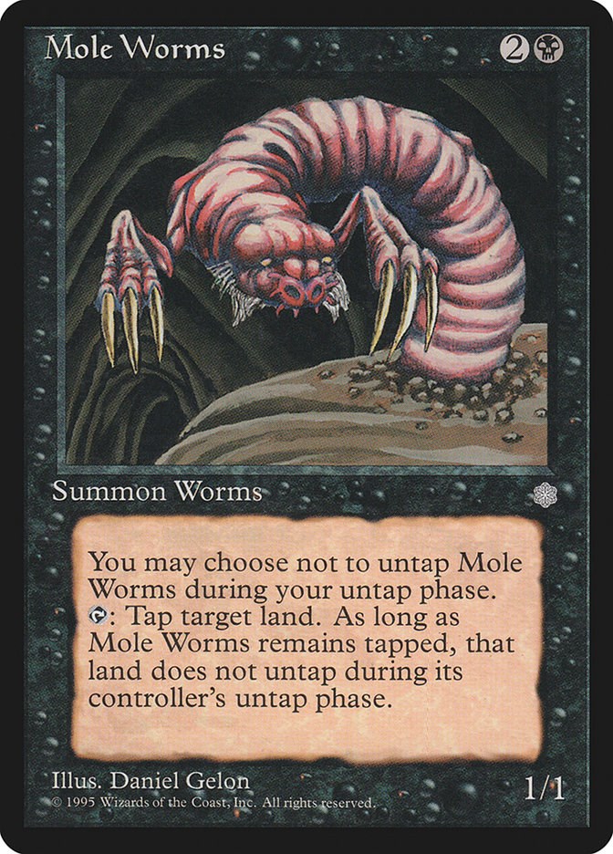 Mole Worms - Ice Age - Magic: The Gathering