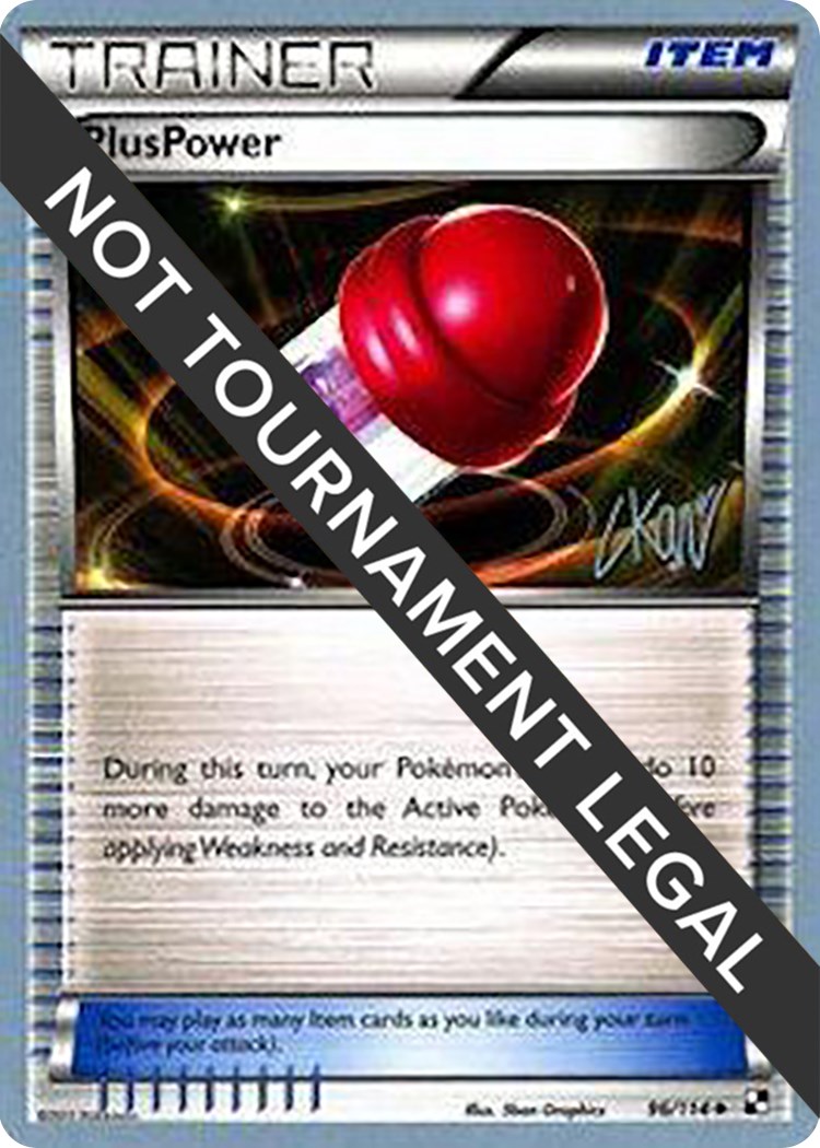 PlusPower - 2011 (Christopher Kan) - World Championship Decks - Pokemon