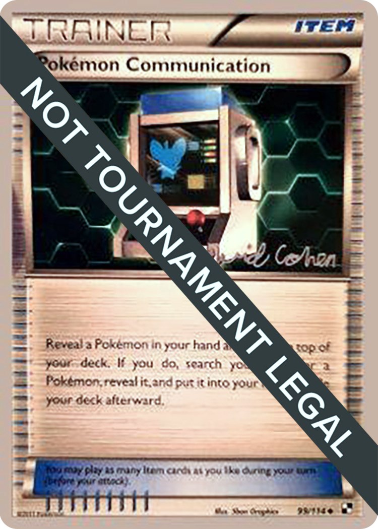 Pokemon Communication - 2011 (David Cohen) - World Championship Decks ...