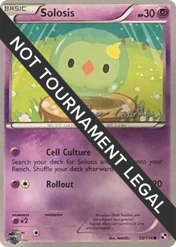 Solosis - 2011 (Ross Cawthon) - World Championship Decks - Pokemon