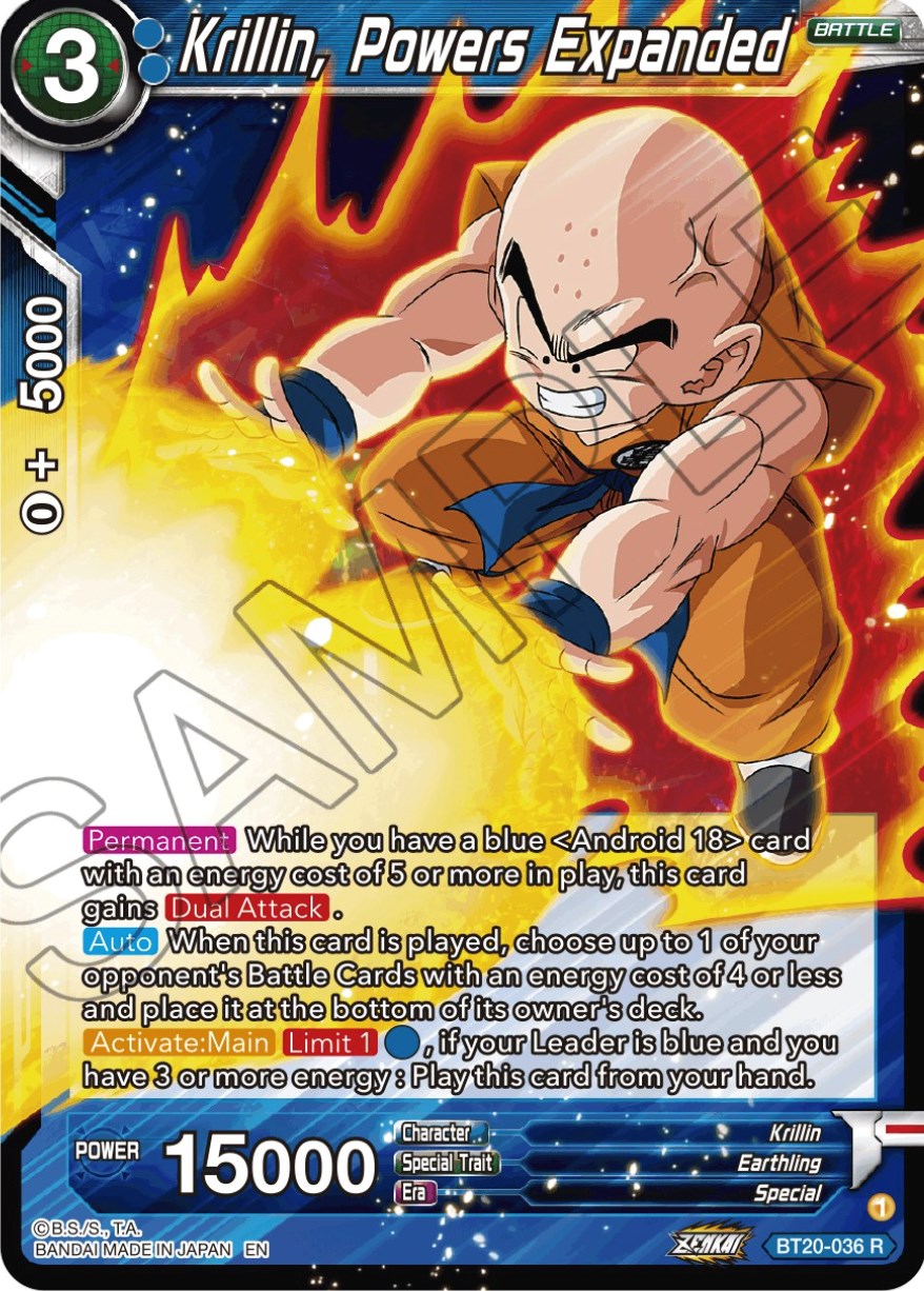 Krillin, Powers Expanded - Power Absorbed - Dragon Ball Super: Masters