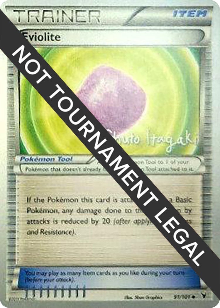 Eviolite - 2012 (Shuto Itagaki) - World Championship Decks - Pokemon