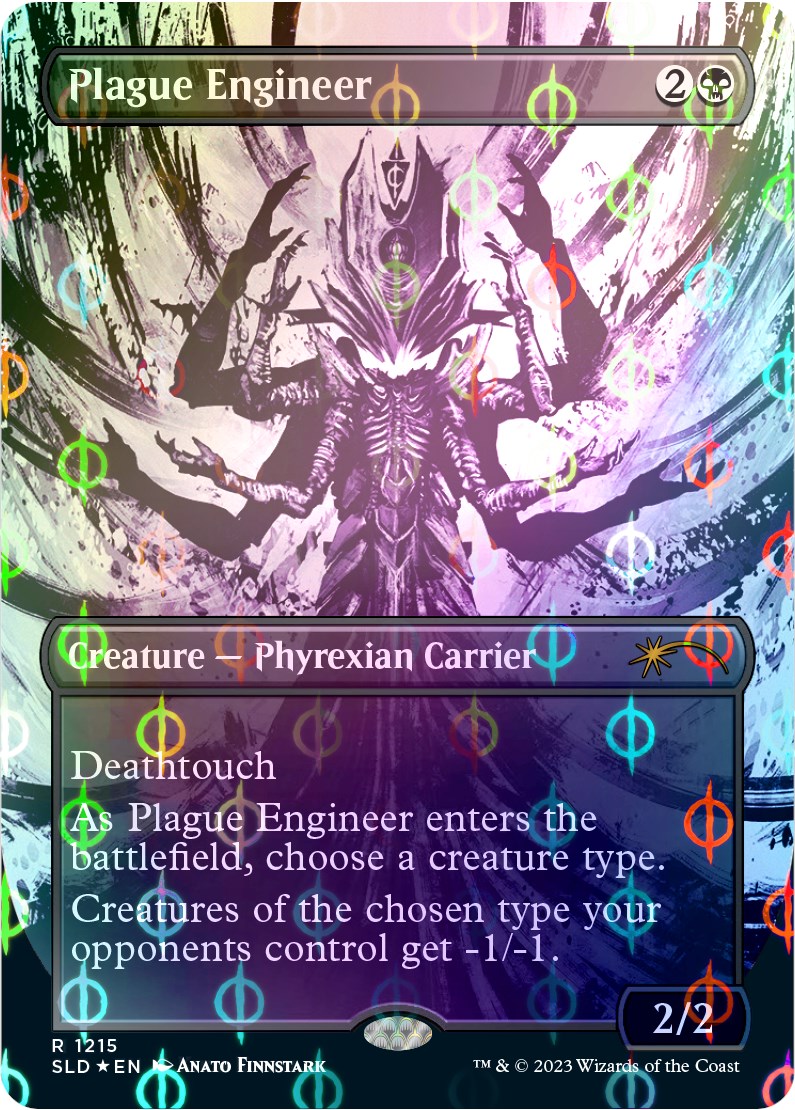 Plague Engineer (Step-and-Compleat Foil) - Secret Lair Drop Series ...