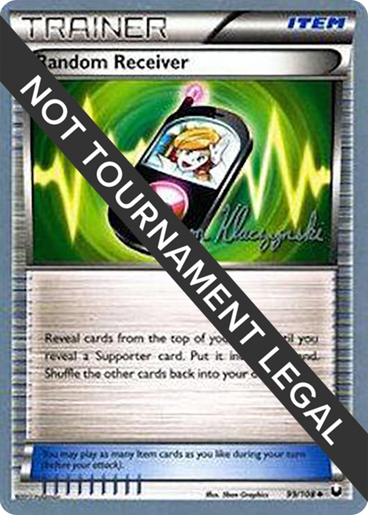 Random Receiver - 2013 (Jason Klaczynski) - World Championship Decks ...