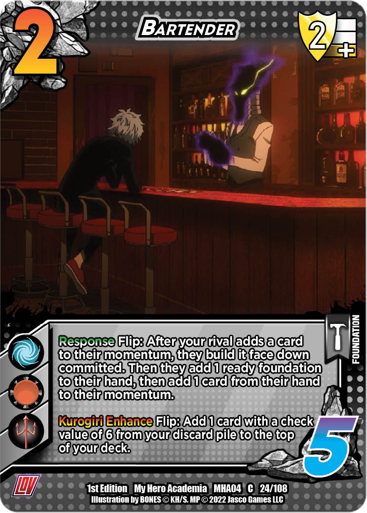 Bartender - UniVersus: My Hero Academia: League of Villains - UniVersus