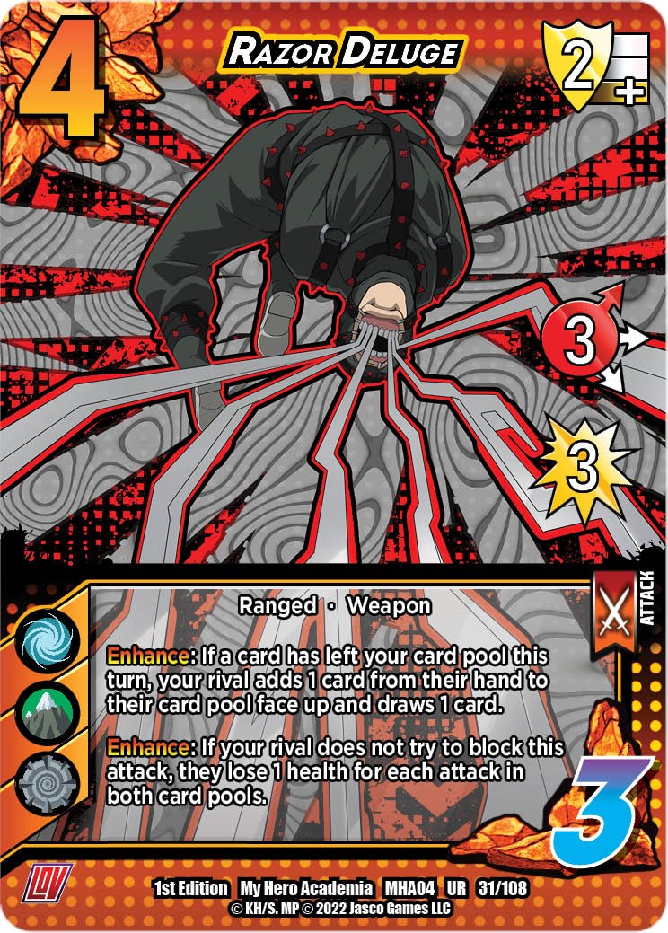 Razor Deluge - UniVersus: My Hero Academia: League of Villains - UniVersus