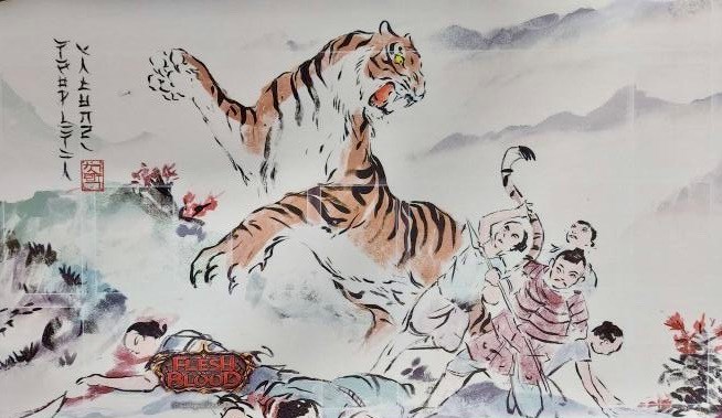 Judge Playmat - Crouching Tiger - Flesh and Blood Playmats - Playmats