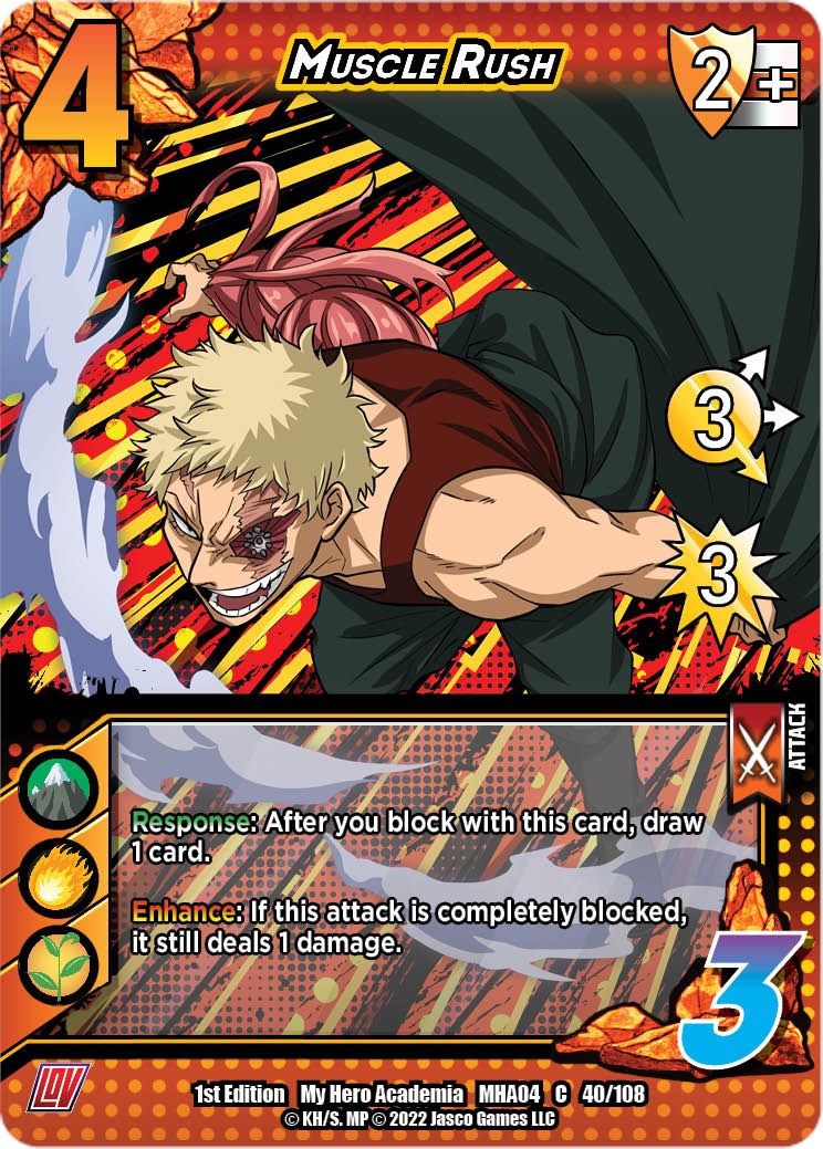Muscle Rush - UniVersus: My Hero Academia: League of Villains - UniVersus