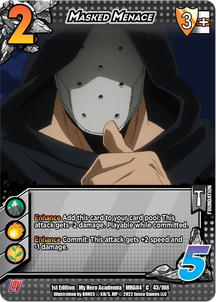 Masked Menace - UniVersus: My Hero Academia: League of Villains - UniVersus