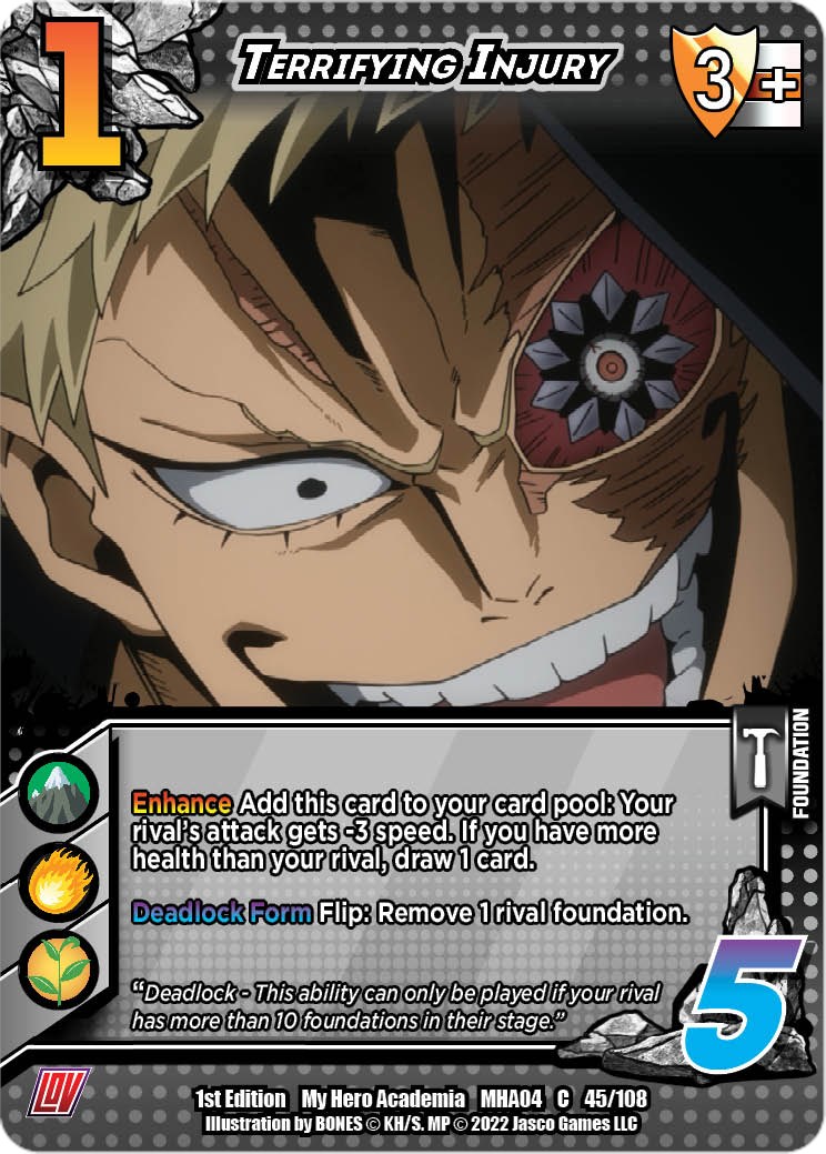 Terrifying Injury - UniVersus: My Hero Academia: League of Villains ...