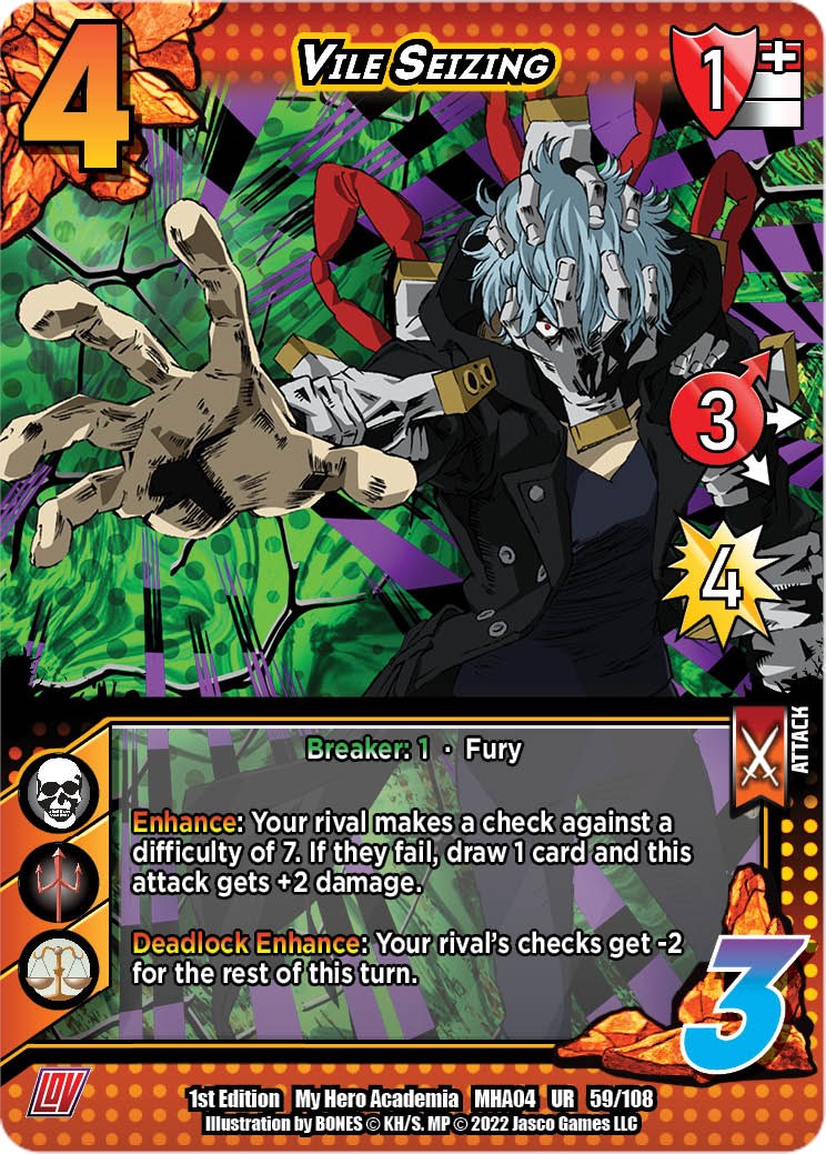 Vile Seizing - UniVersus: My Hero Academia: League of Villains - UniVersus