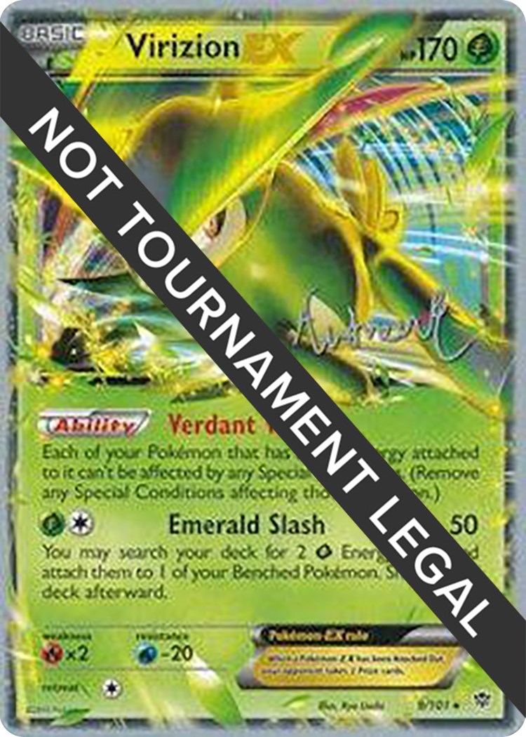 Virizion EX - 2014 (Andrew Estrada) - World Championship Decks - Pokemon