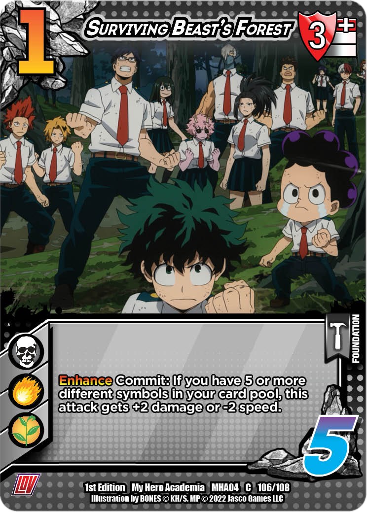 Surviving Beast's Forest - UniVersus: My Hero Academia: League of ...