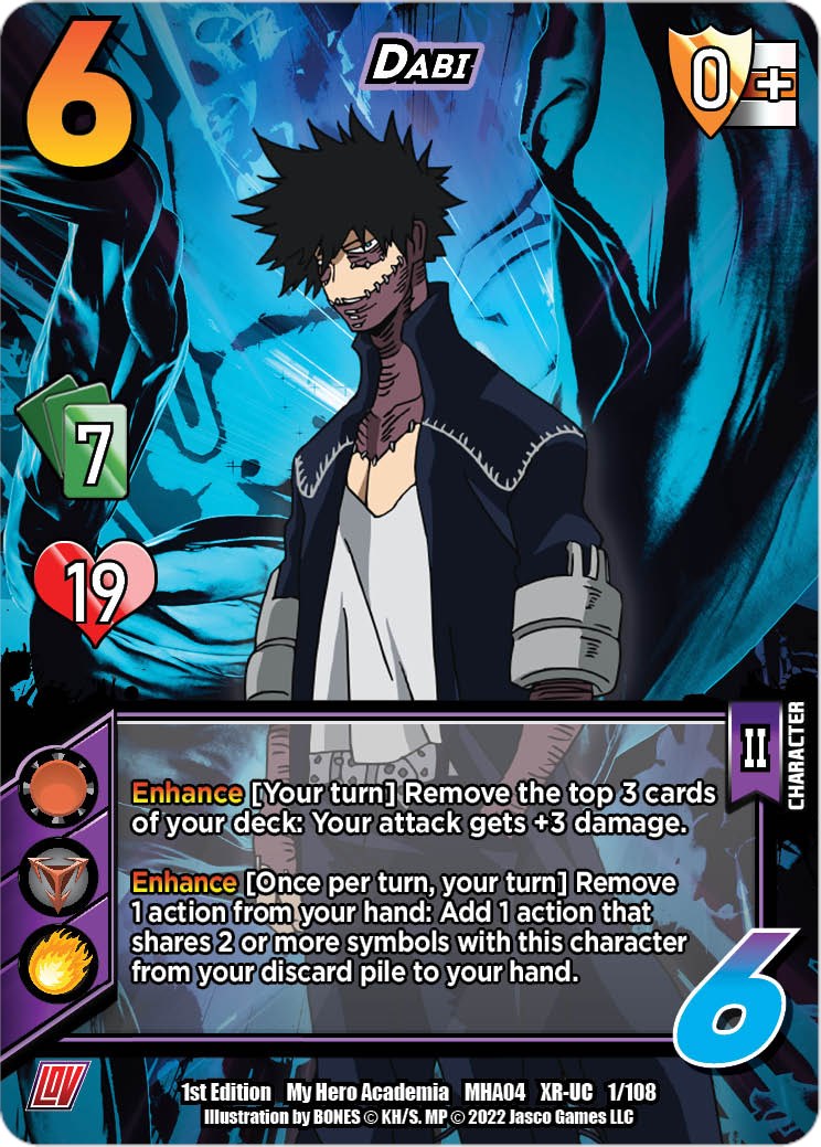 Dabi (XR) - UniVersus: My Hero Academia: League of Villains - UniVersus