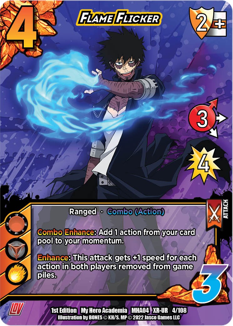 Flame Flicker (XR) - UniVersus: My Hero Academia: League of Villains ...