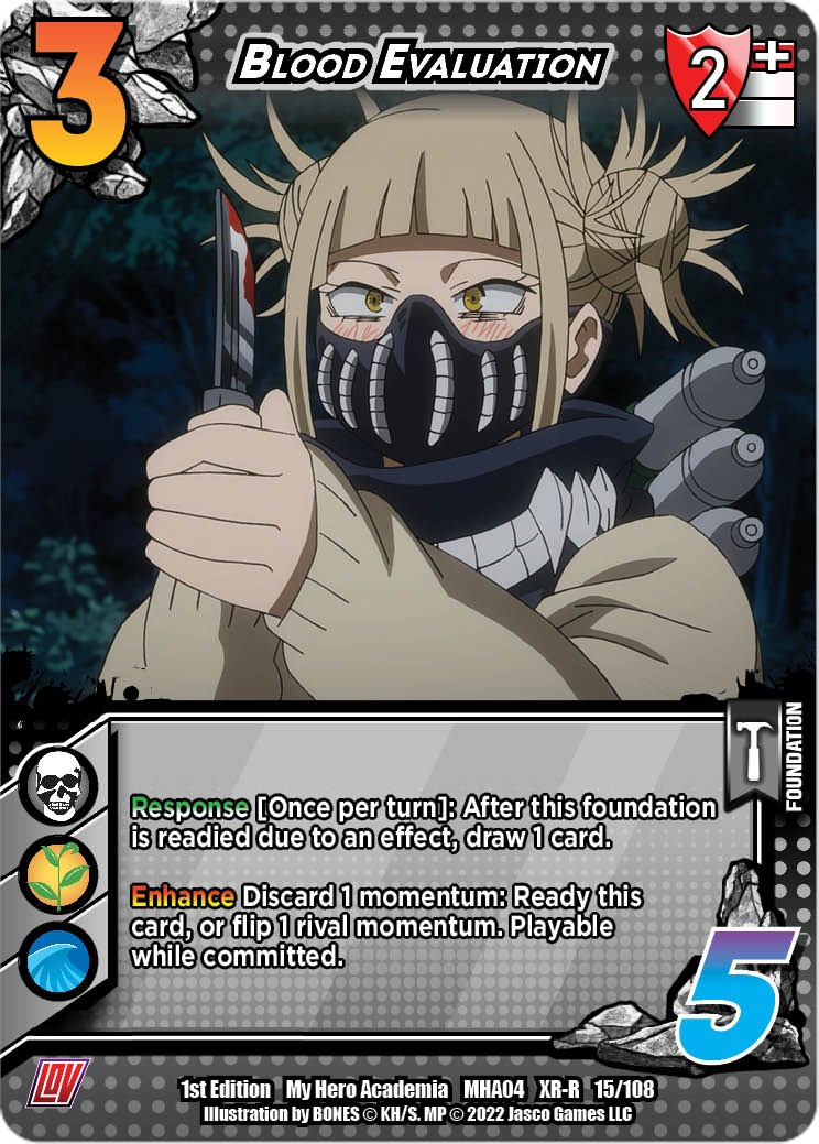 Blood Evaluation (XR) - UniVersus: My Hero Academia: League of Villains ...