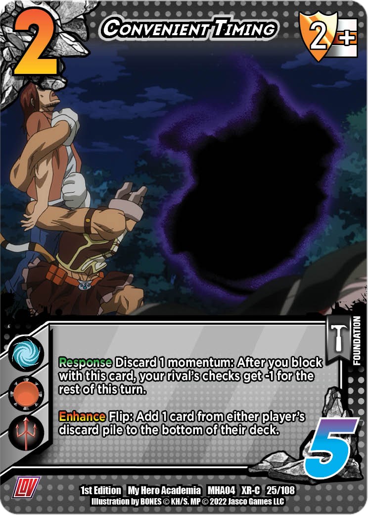 Convenient Timing (XR) - UniVersus: My Hero Academia: League of ...