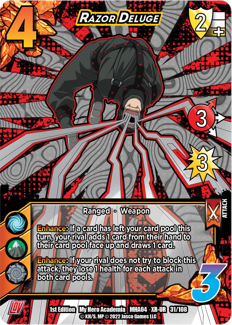 Razor Deluge (XR) - UniVersus: My Hero Academia: League of Villains ...
