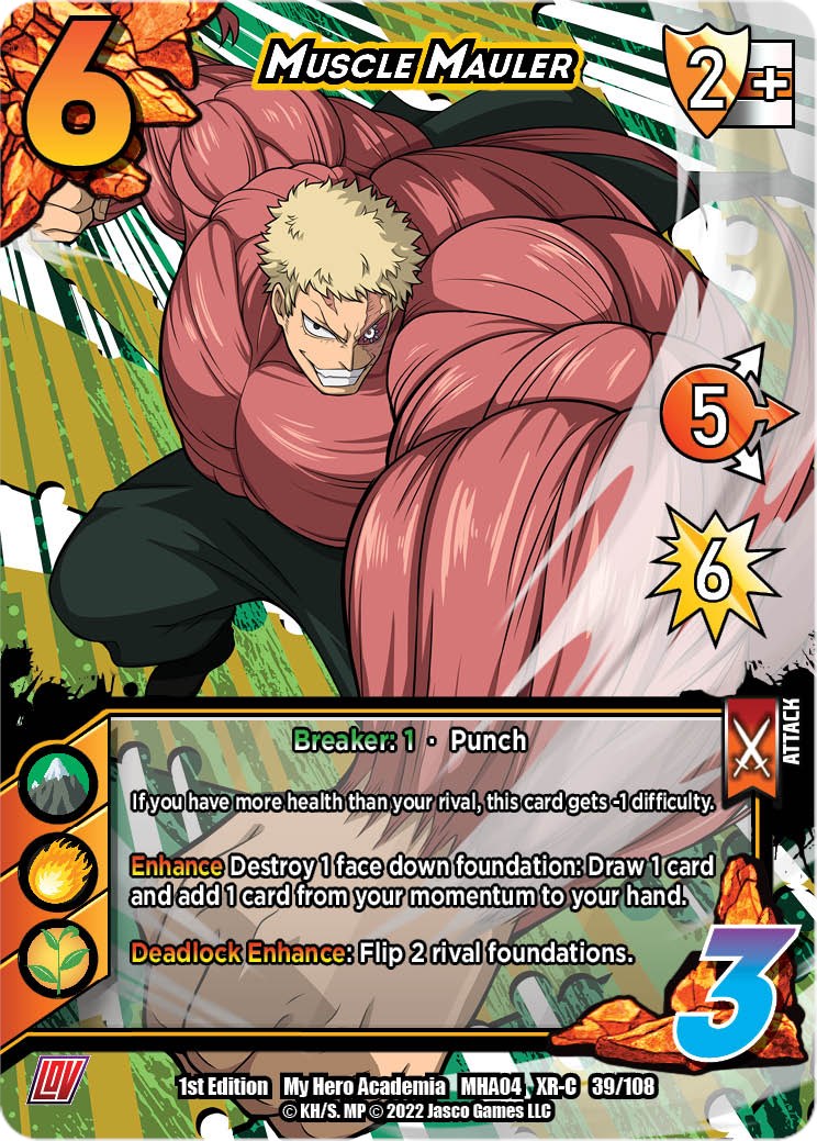 Muscle Mauler (XR) - UniVersus: My Hero Academia: League of Villains ...