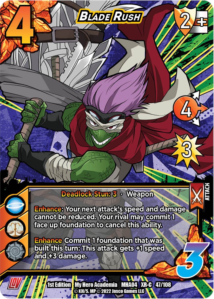 Blade Rush (XR) - UniVersus: My Hero Academia: League of Villains ...