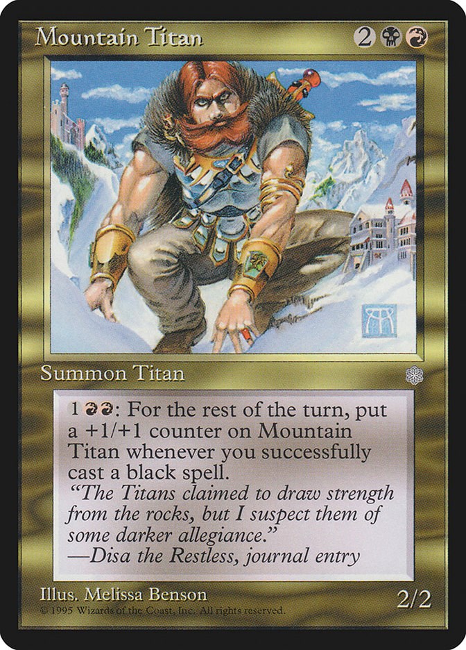 Mountain Titan - Ice Age - Magic: The Gathering