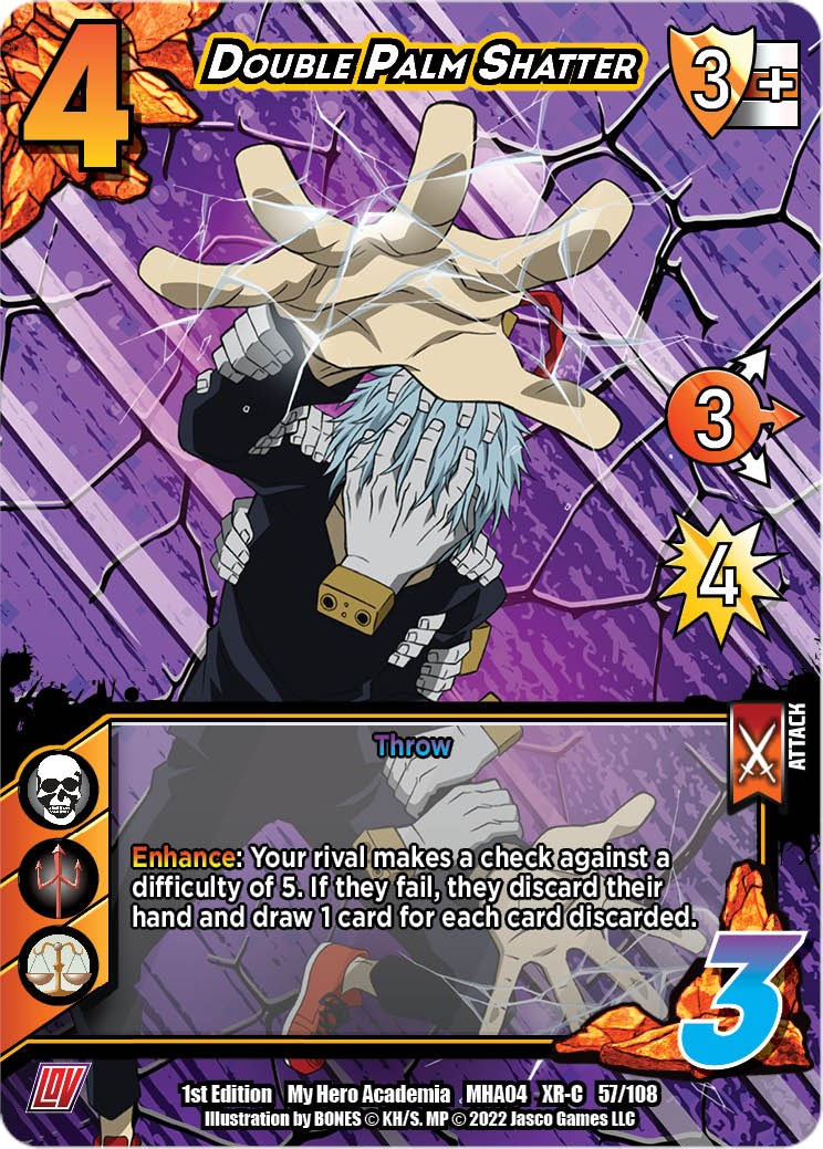 Double Palm Shatter (XR) - UniVersus: My Hero Academia: League of ...