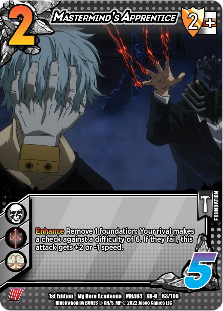 Mastermind's Apprentice (XR) - UniVersus: My Hero Academia: League of ...