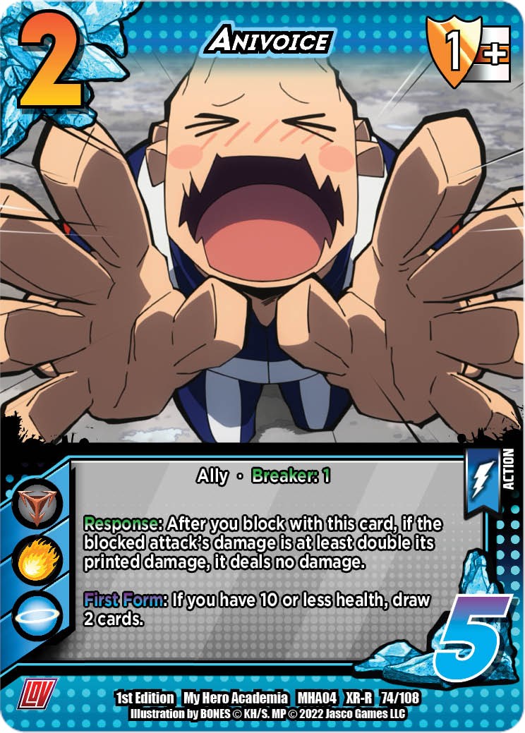 Anivoice (XR) - UniVersus: My Hero Academia: League of Villains - UniVersus