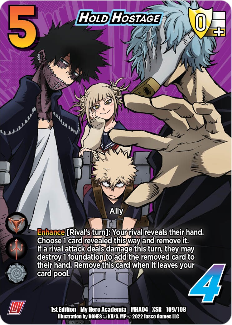 Hold Hostage (XR) - UniVersus: My Hero Academia: League of Villains - UniVersus