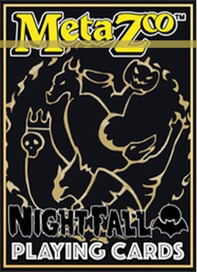 Metazoo USPCC Nightfall Playing Card Deck: Kickstarter Edition (Gilded) - Metazoo USPCC Playing ...