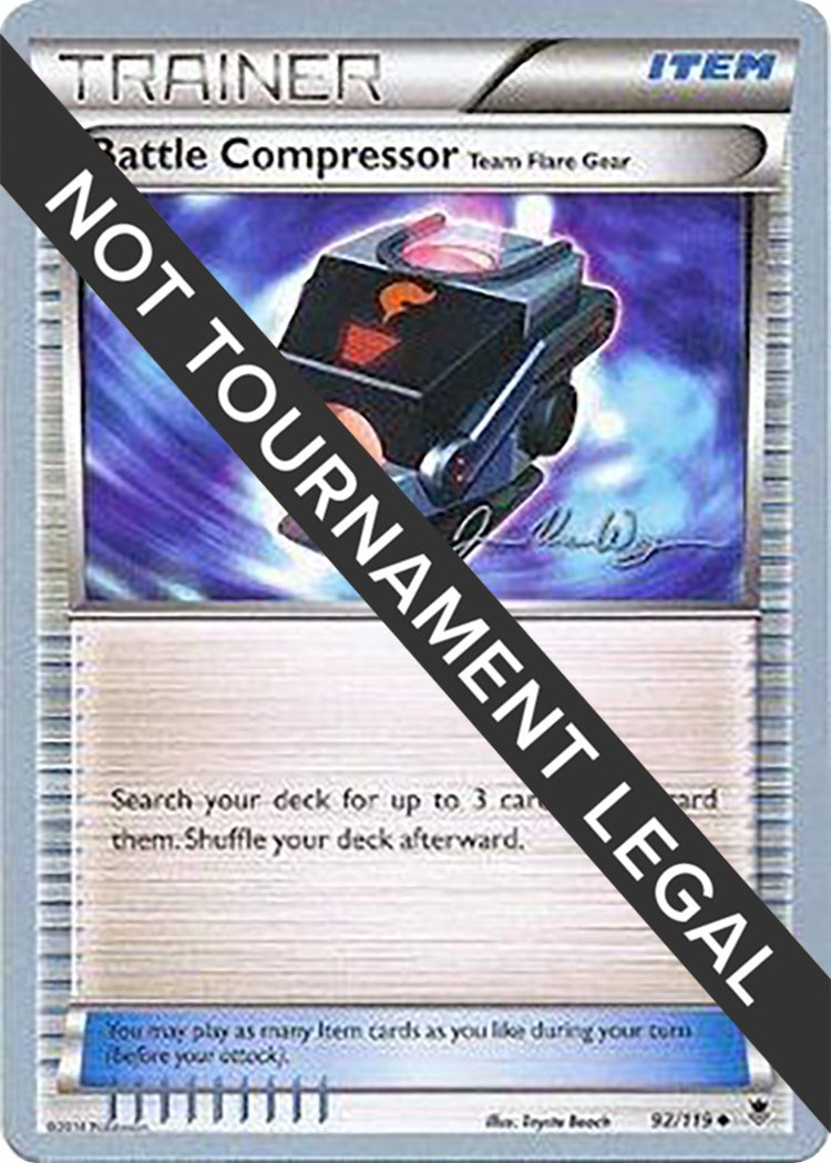 Battle Compressor (Team Flare Gear) - 2015 (Jacob Van Wagner) - World ...