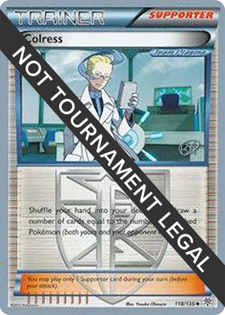 Colress - 2015 (Rowan Stavenow) - World Championship Decks - Pokemon