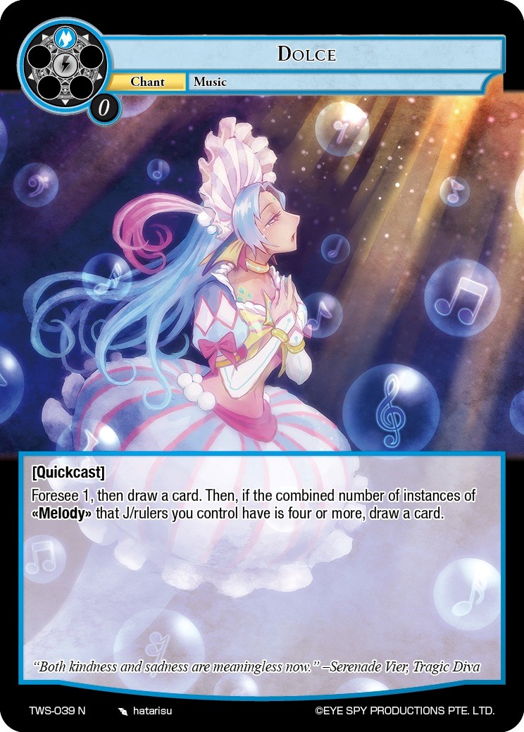 Dolce - The War of the Suns - Force of Will