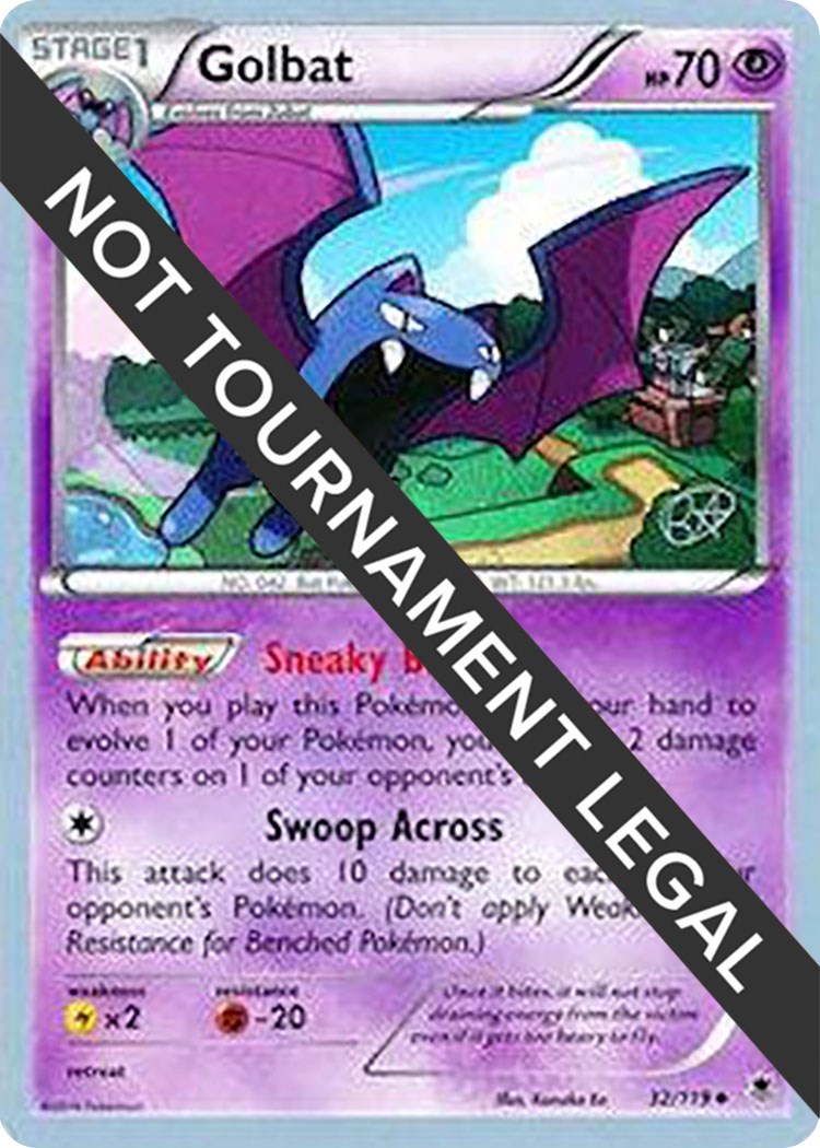 Golbat - 2015 (Rowan Stavenow) - World Championship Decks - Pokemon