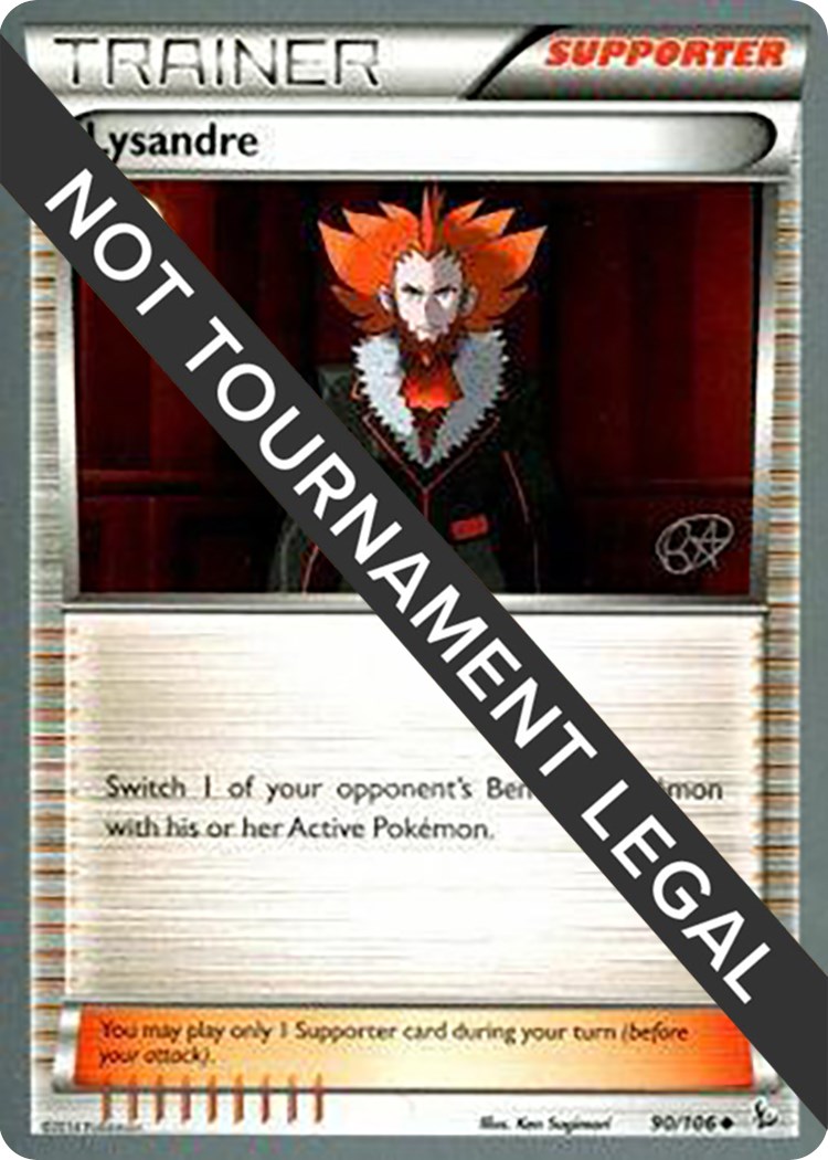 Lysandre - 2015 (Rowan Stavenow) - World Championship Decks - Pokemon